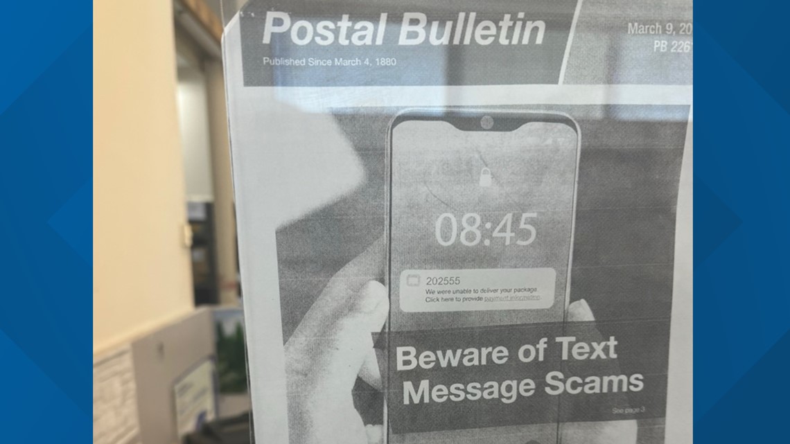 Post Office warning: We don't send texts about deliveries | wfmynews2.com
