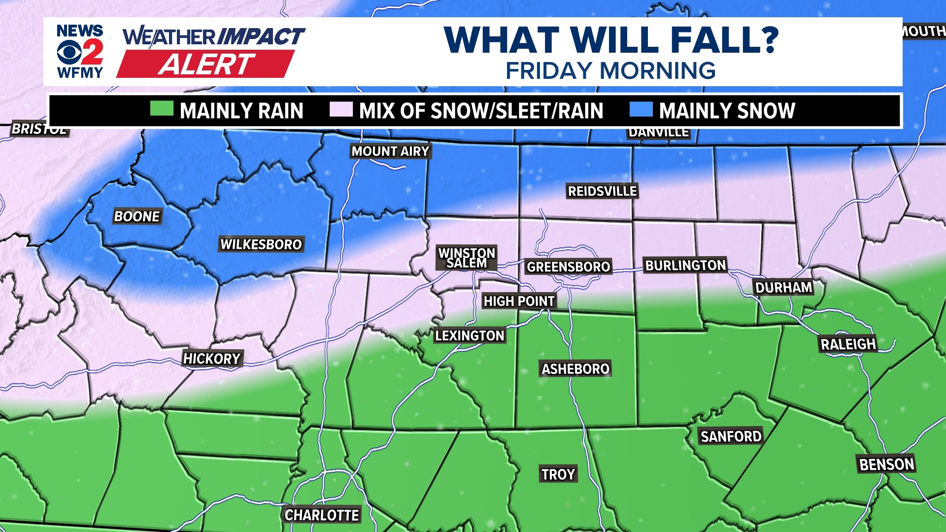 Winter Weather Possible on Friday: Mixed bag of snow, ice, and rain ...