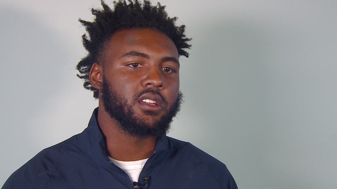 Interview With North Carolina A&T Wide Receiver Elijah Bell | wfmynews2.com