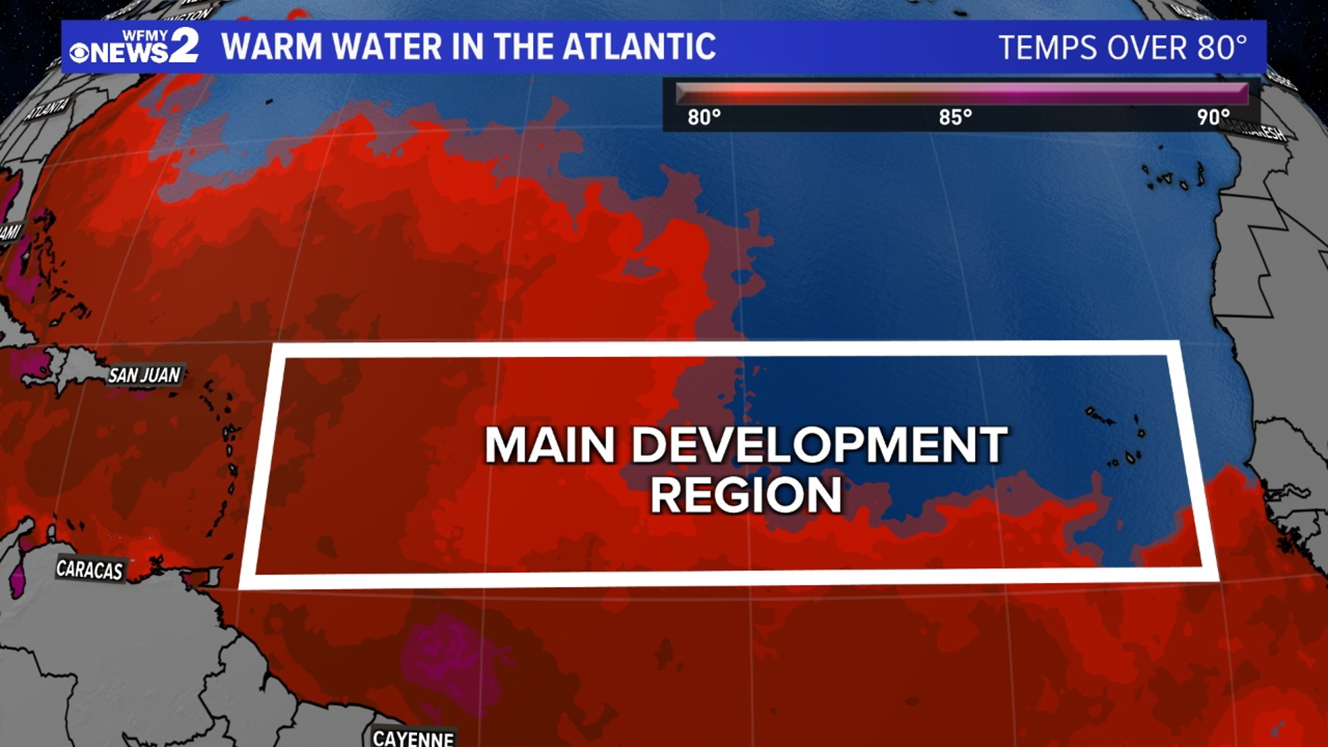 Hurricane Beryl now moving into southeastern Caribbean | wfmynews2.com