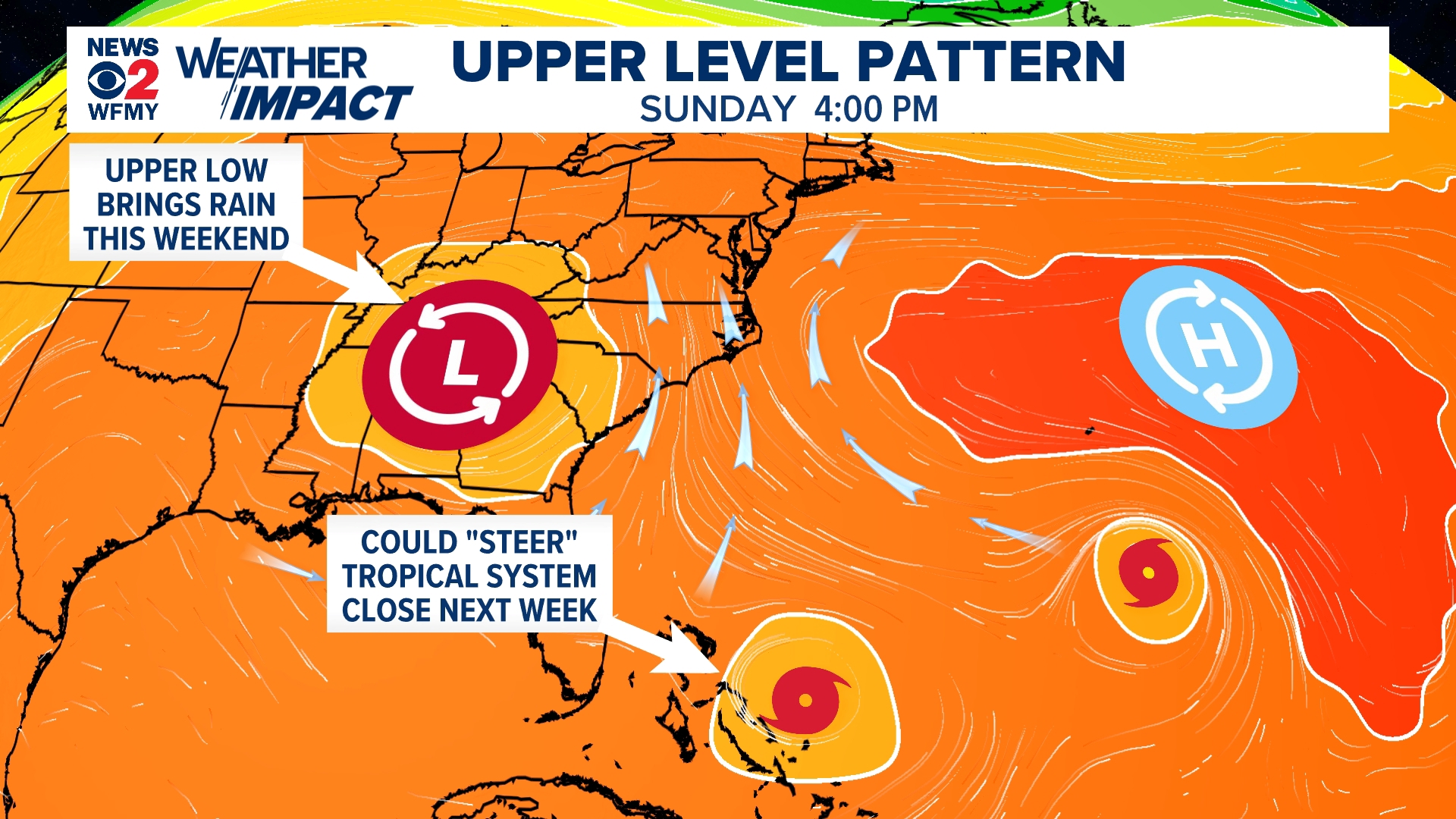 Two tropical storms may form in Atlantic by weekend | wfmynews2.com