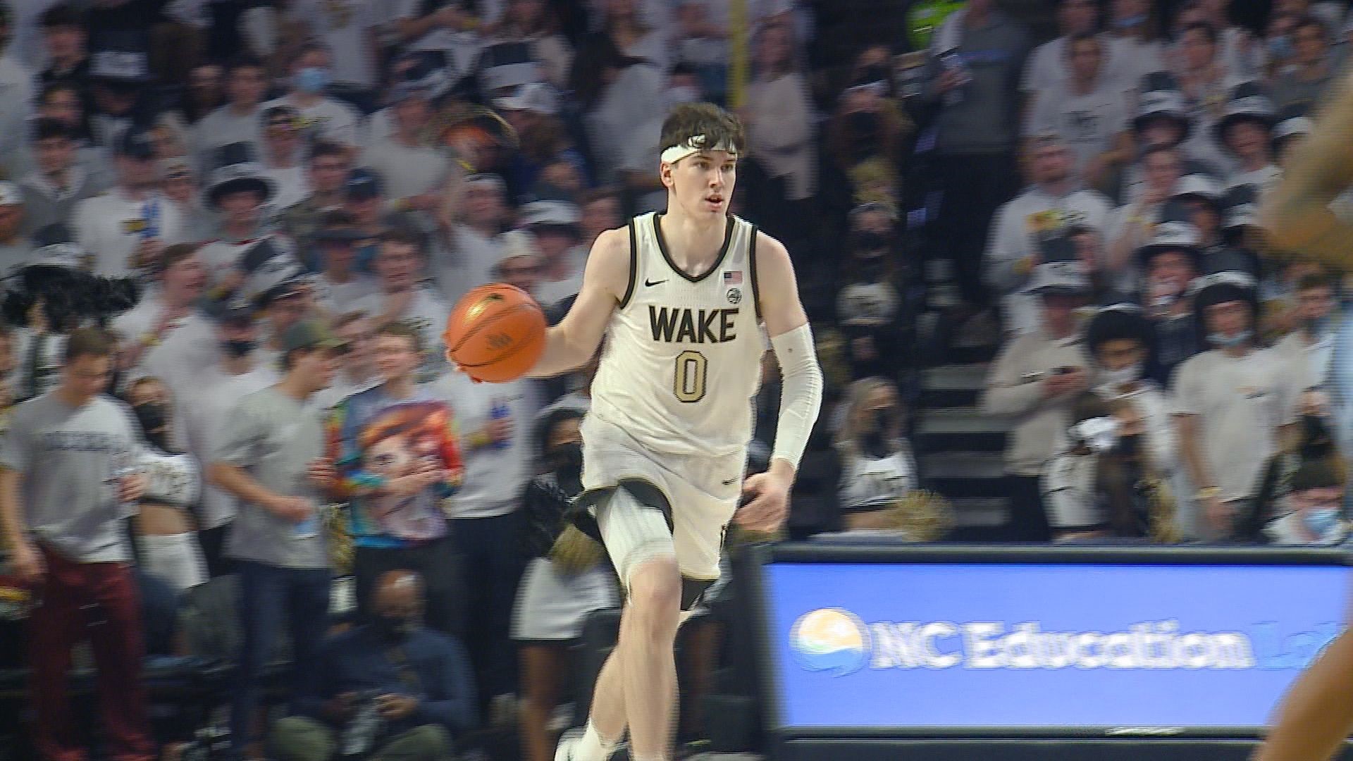 Wake Forest's Jake LaRavia selected 19th overall in 2022 NBA Draft ...