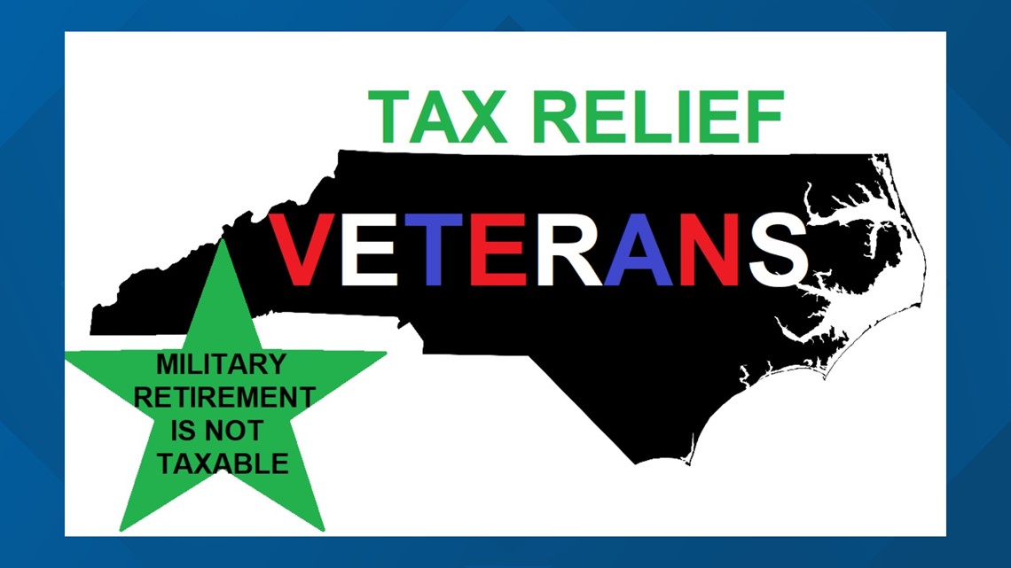 NC gives veterans tax credits on income and property taxes | wfmynews2.com
