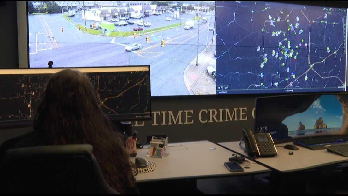Explore High Point's Real Time Crime Center | wfmynews2.com