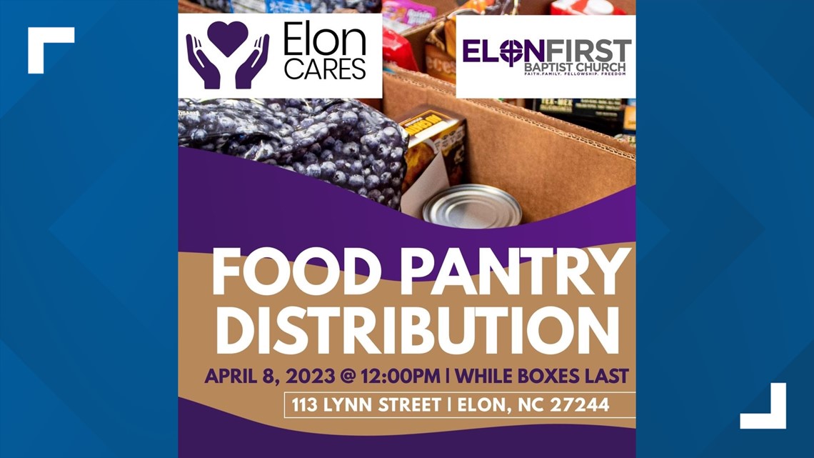 Elon First Baptist Church giving away Easter dinner boxes | wfmynews2.com
