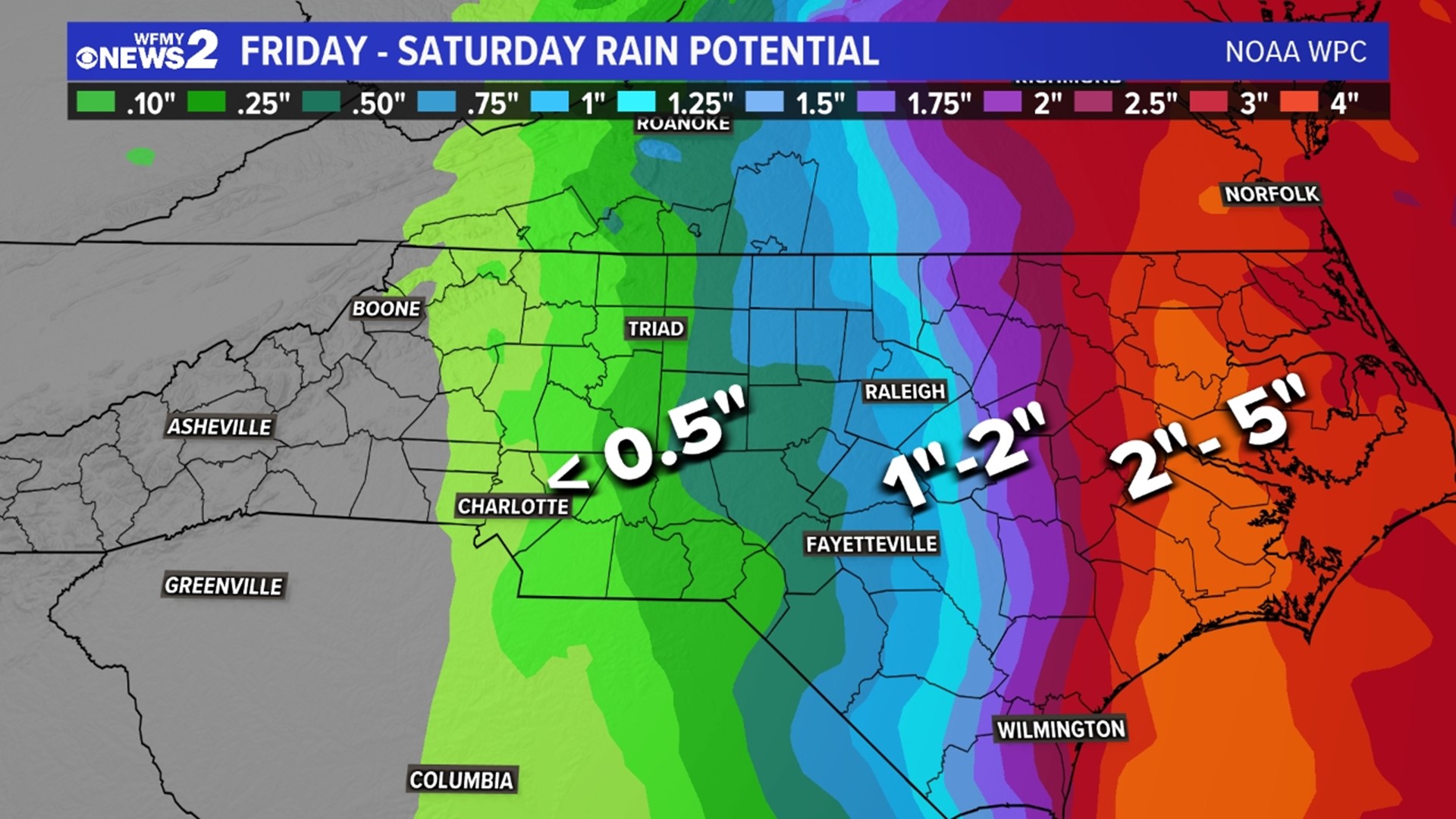 Tropical Storm Warnings for NC: Impacts, timeline, and path | wfmynews2.com