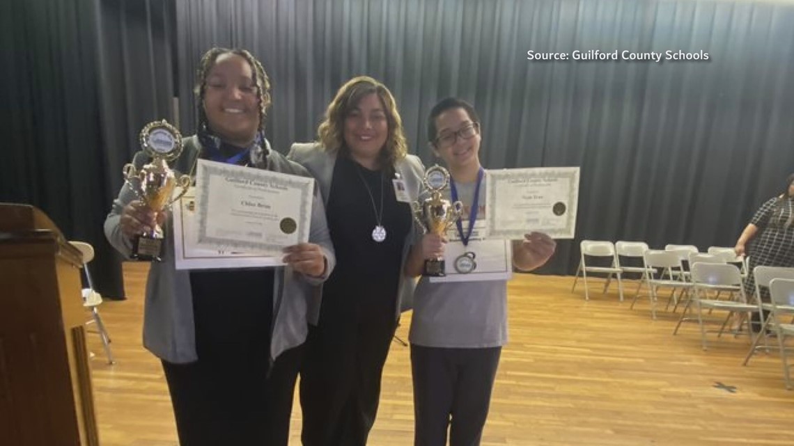 Brown Summit student crowned spelling bee champ in GCS | wfmynews2.com