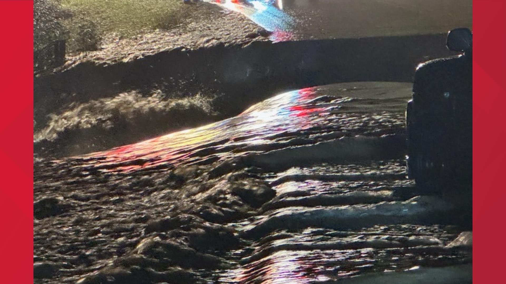 Stokes County Road severely damaged from flood waters | wfmynews2.com