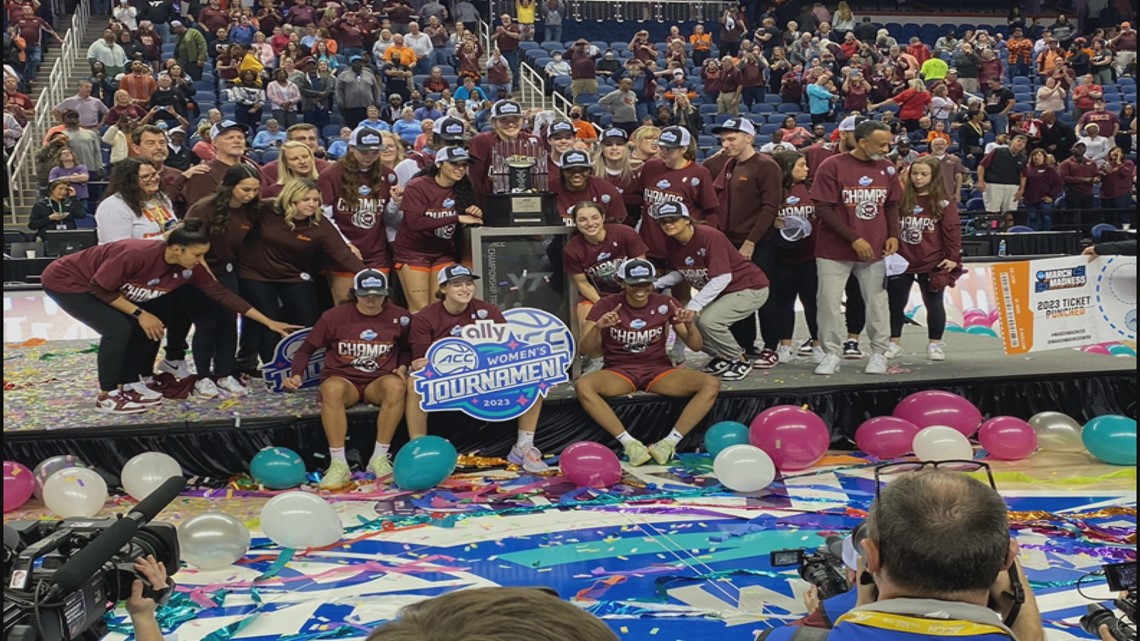 No. 8 Virginia Tech beats Louisville for 1st ACC crown | wfmynews2.com