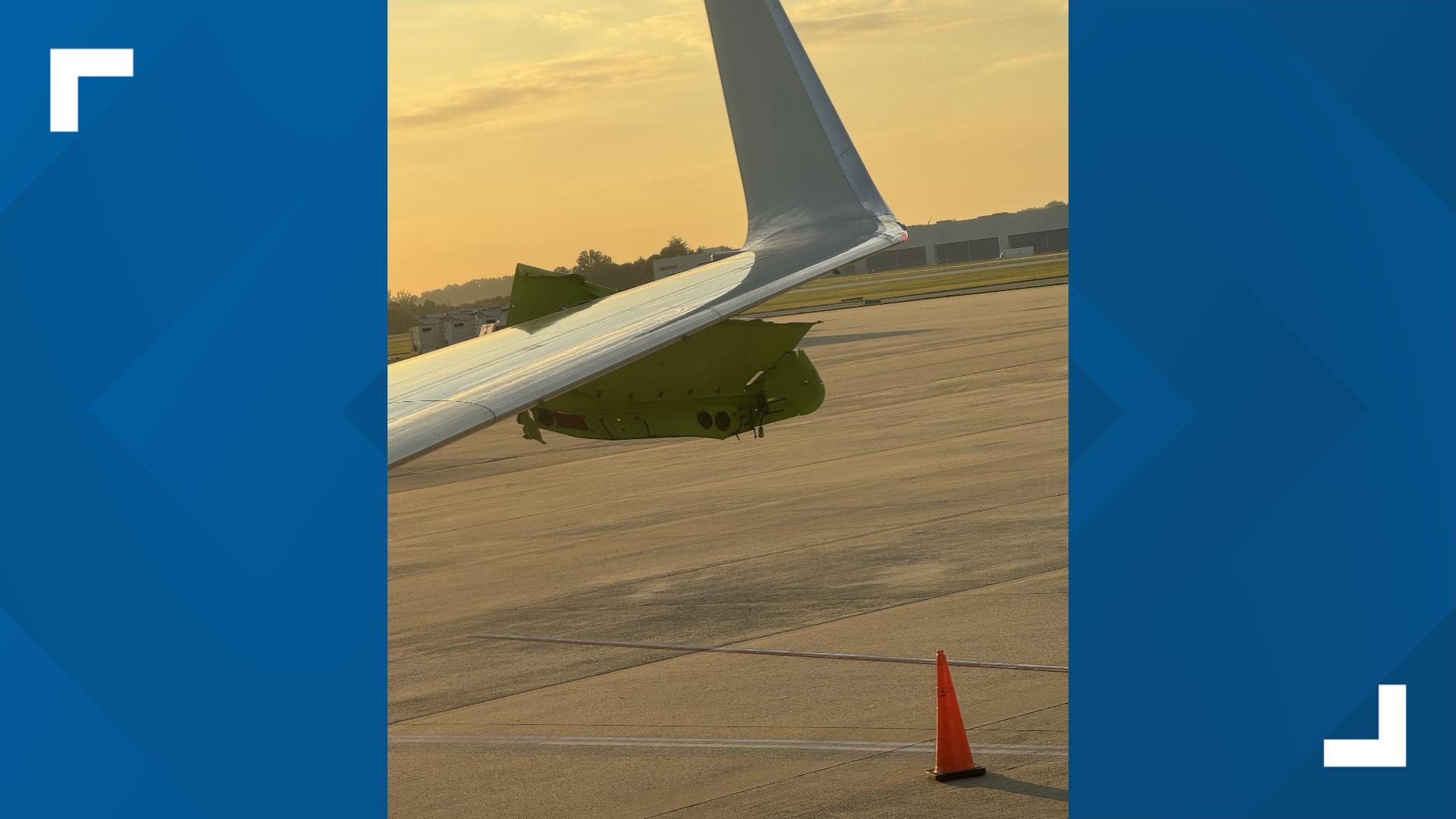 Garbage truck hits wing of airplane at PTI | wfmynews2.com Garbage truck hits wing of airplane at PTI | wfmynews2.com