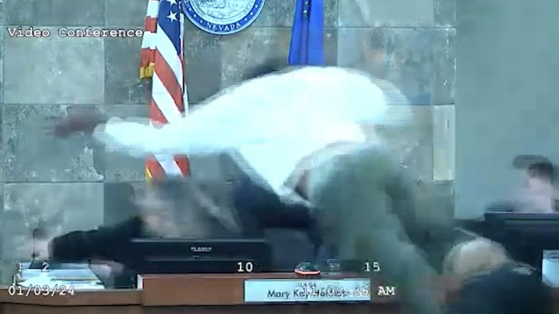 Man attacks Las Vegas judge in courtroom | wfmynews2.com