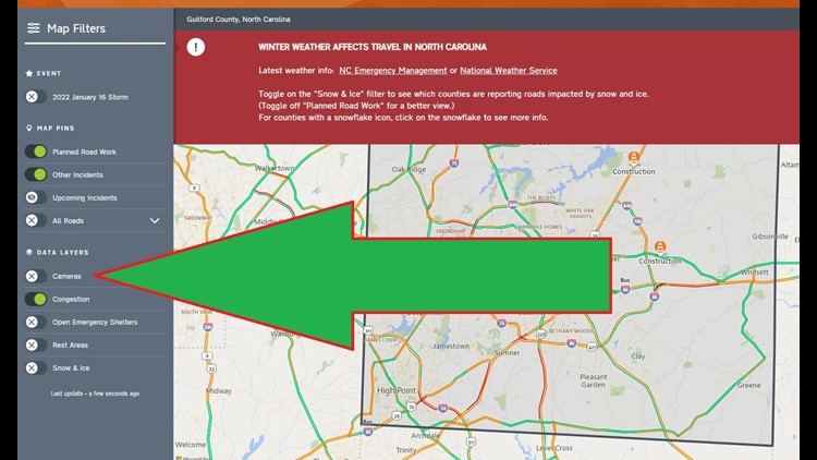 Use these traffic cameras to see road conditions near your house ...