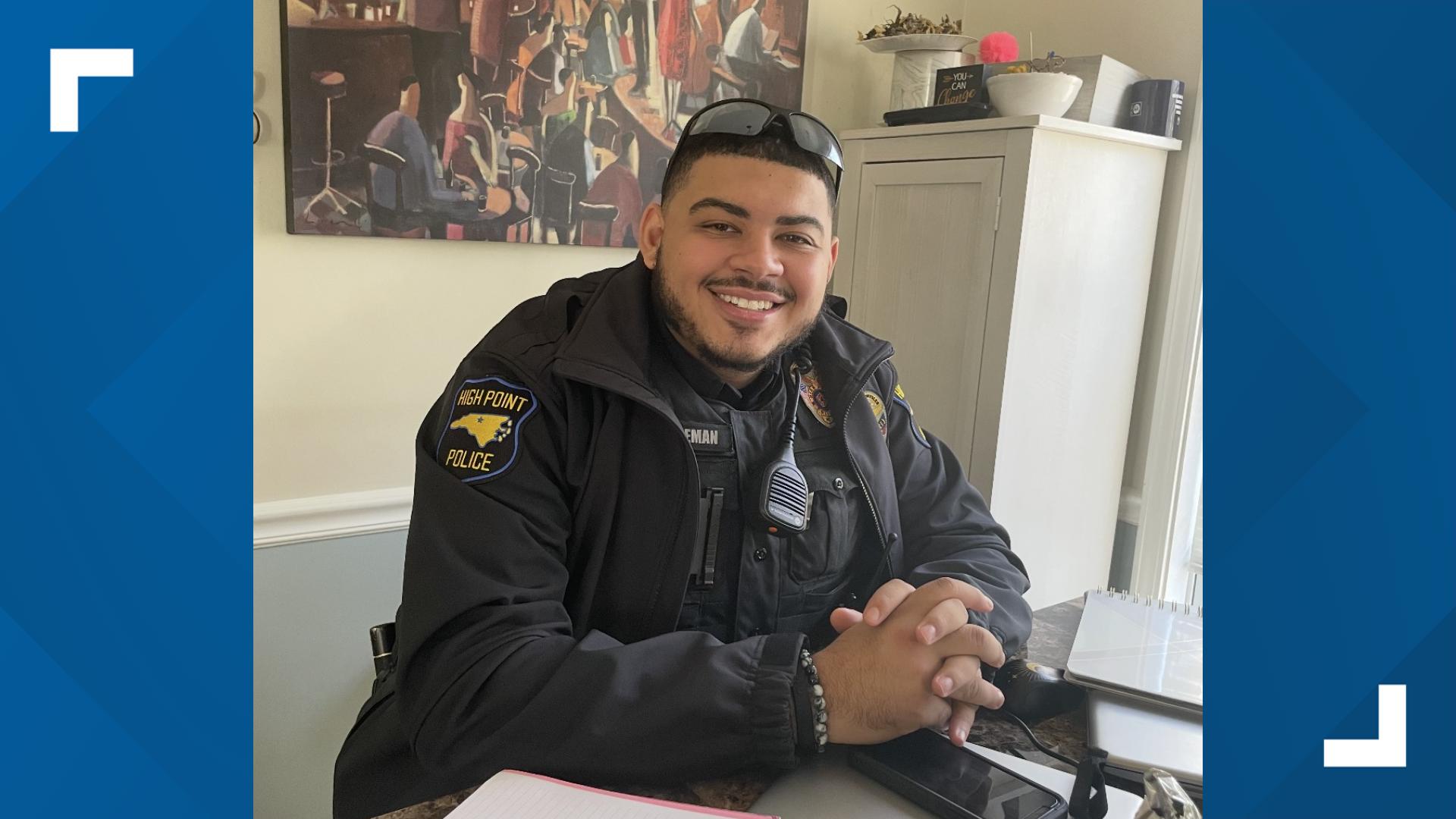 High Point Officer Nick Coleman Battles Rare Bone Cancer | wfmynews2.com