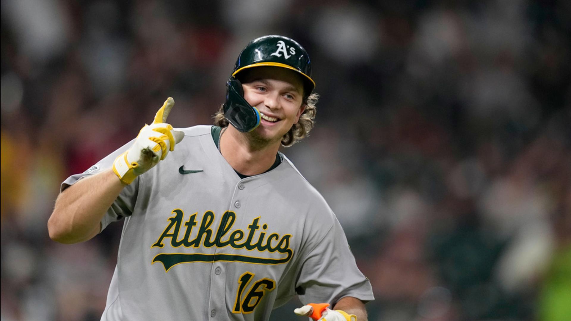 Nick Kurtz of Athletics becomes 1st MLB rookie to hit 4 homers in a ...