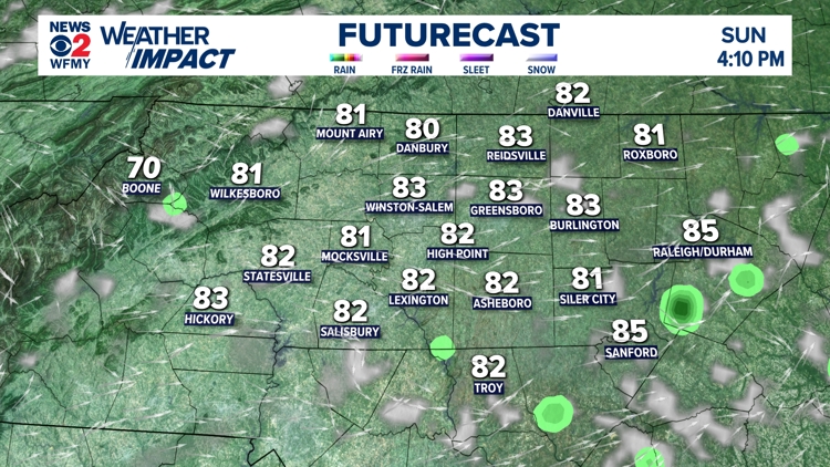 Mother's Day weekend forecast: rising heat, meager rain chances ...