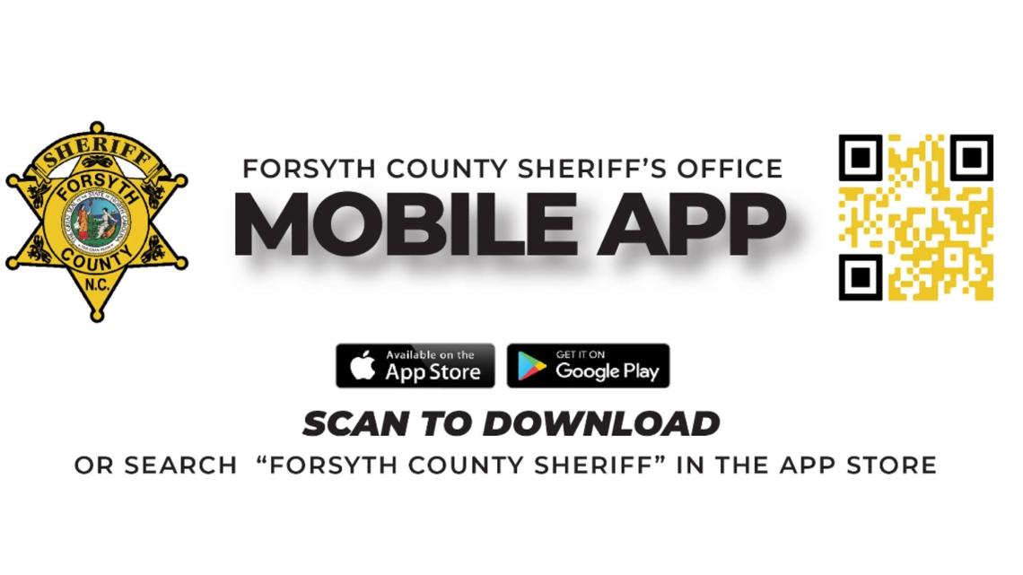 Forsyth County Sheriff's Office launches a New Crime App | wfmynews2.com