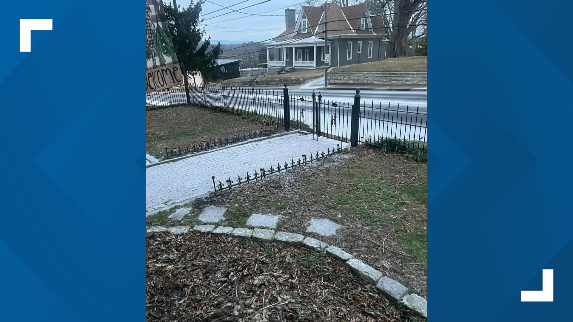 Mount Airy sees light snow, sleet; Triad mostly rain | wfmynews2.com