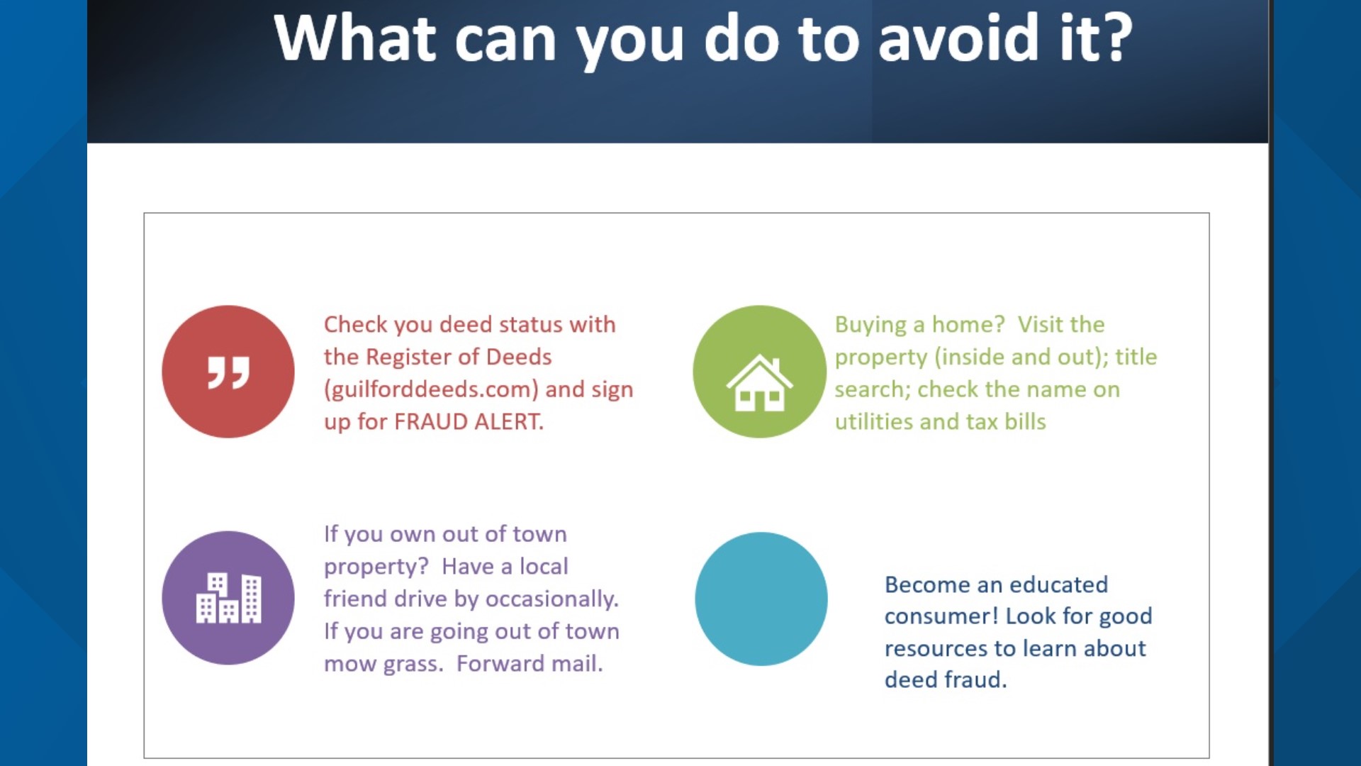 Protect yourself from Property Fraud with this free alert | wfmynews2.com