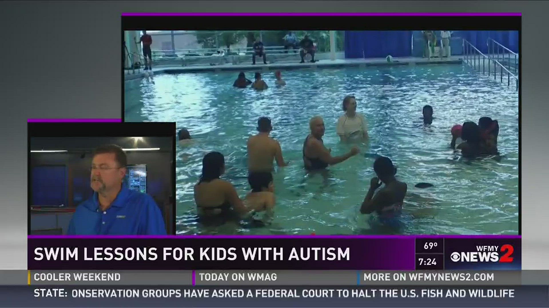Swim Lessons For Autistic Triad Children | wfmynews2.com