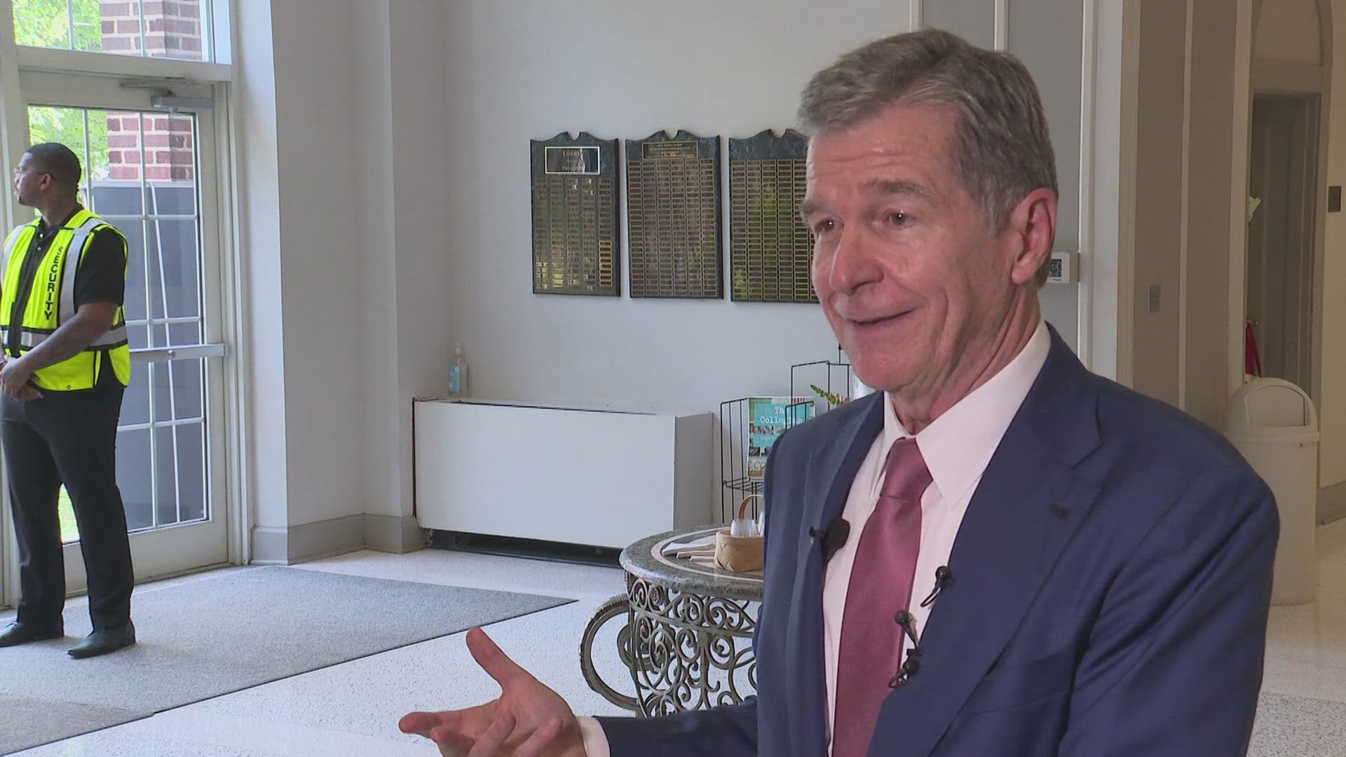 Gov. Roy Cooper visits Governor's School West at Greensboro College ...