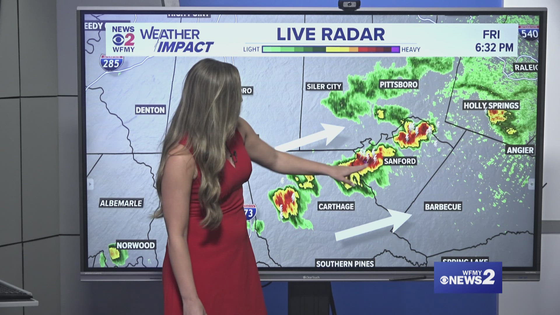 Cold front brings rain to Carolinas this weekend | wfmynews2.com
