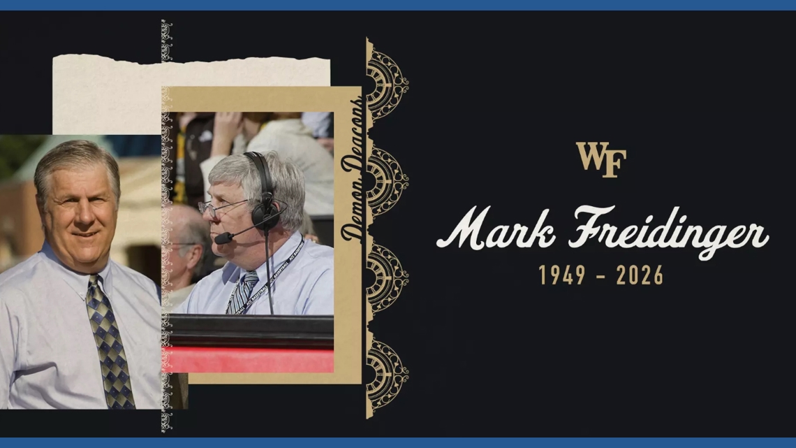 Longtime Wake Forest Basketball color analyst Mark 'Dinger' Freidinger ...