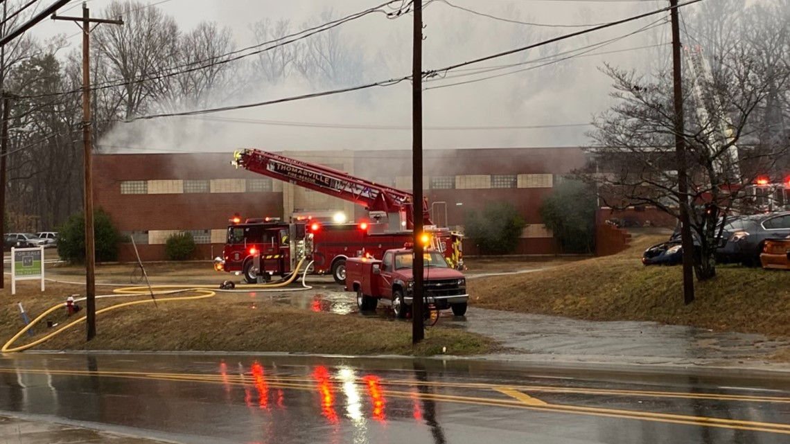 Vacant building caught fire in Thomasville under investigation ...