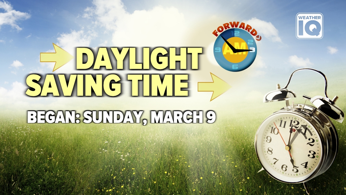 DST Begins Sunday at 2am: prepare to lose an hour of sleep! | wfmynews2.com