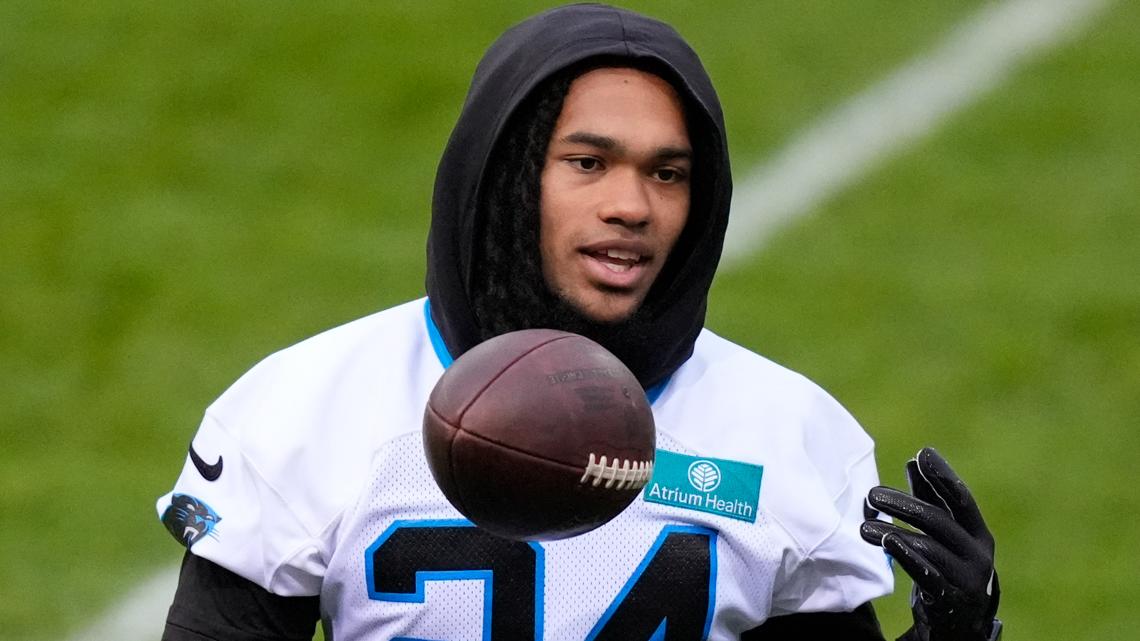 Panthers rookie RB Jonathon Brooks to make NFL debut Sunday | wfmynews2.com