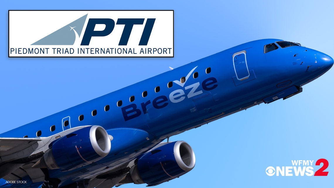 New airline coming to PTI Airport in Greensboro | wfmynews2.com