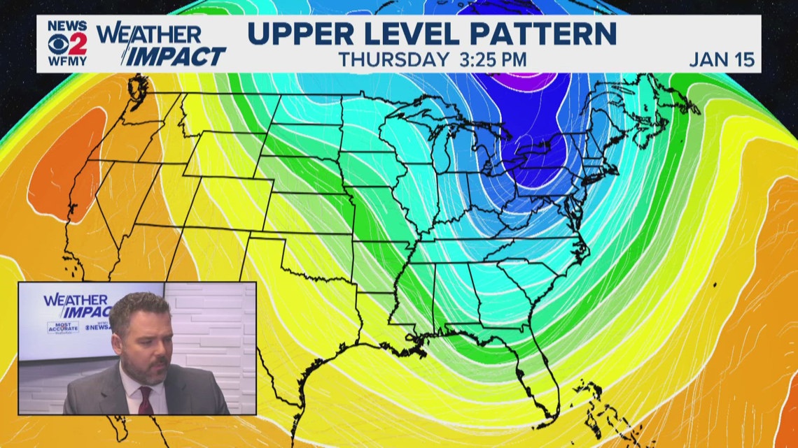 WFMY News 2 Evening Weather Update (Jan. 12, 2026) | wfmynews2.com