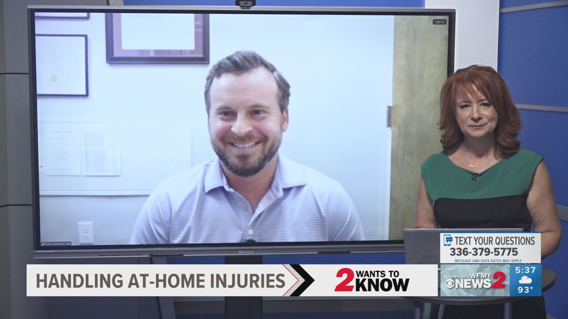 How to treat common household injuries | Part 1 | wfmynews2.com