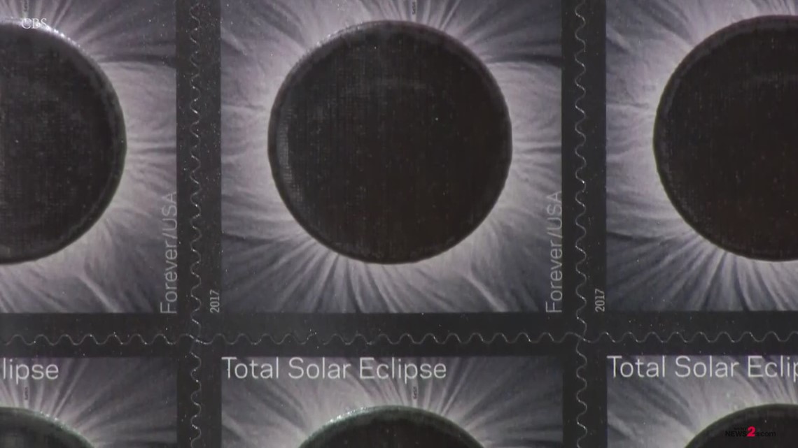 Solar Eclipse Stamp Is A First Of Its Kind! | wfmynews2.com