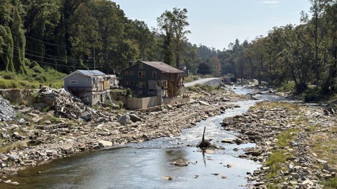 Bat Cave still dealing with Helene aftermath one year after storm ...