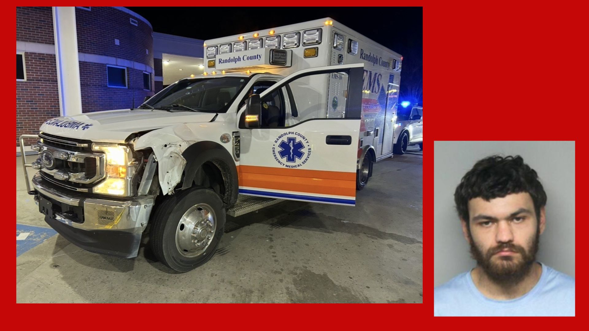 Randolph County man charged with stealing ambulance | wfmynews2.com