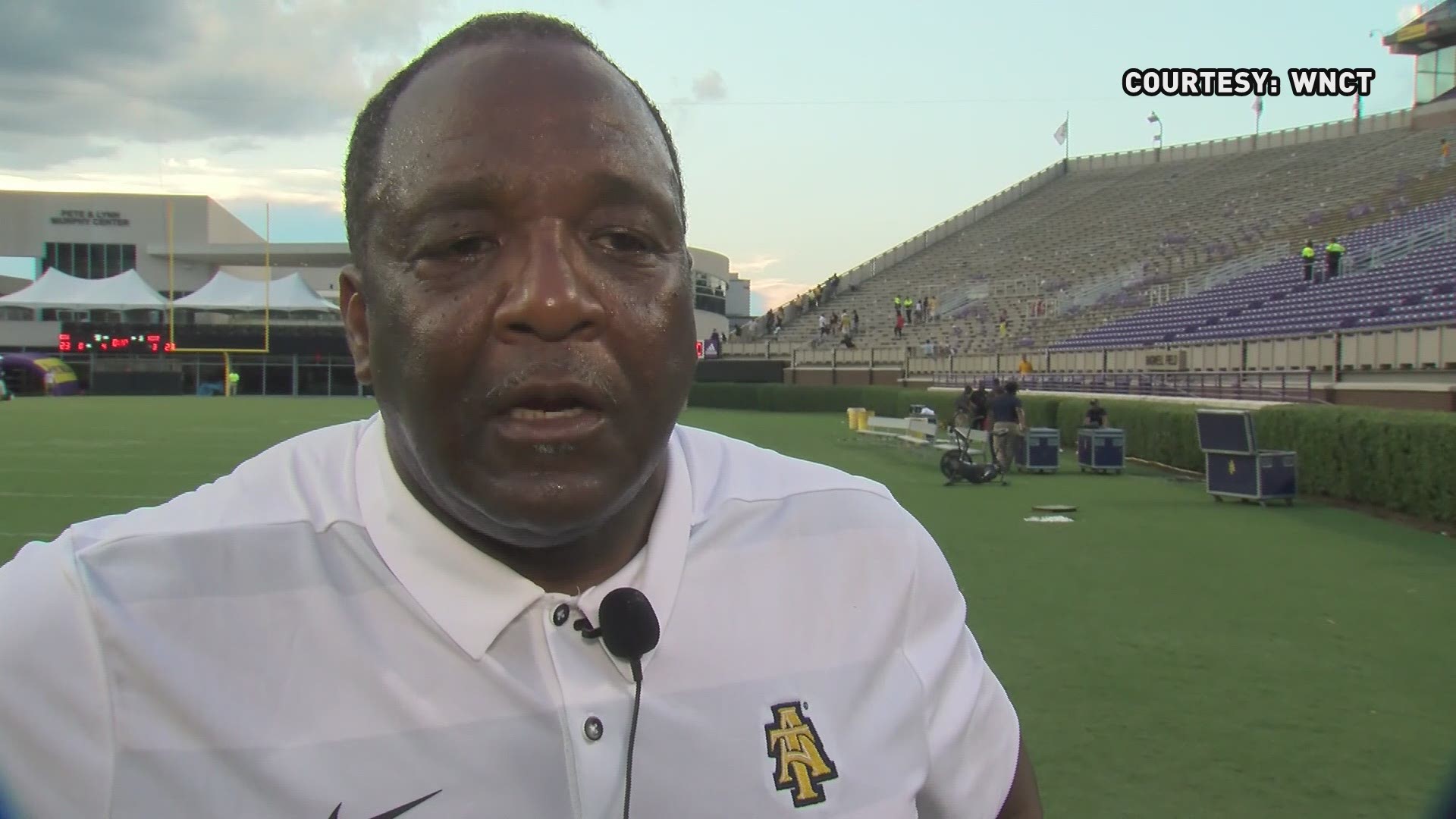 Postgame Interview With NC A&T HC Sam Washington & QB Lamar Raynard ...