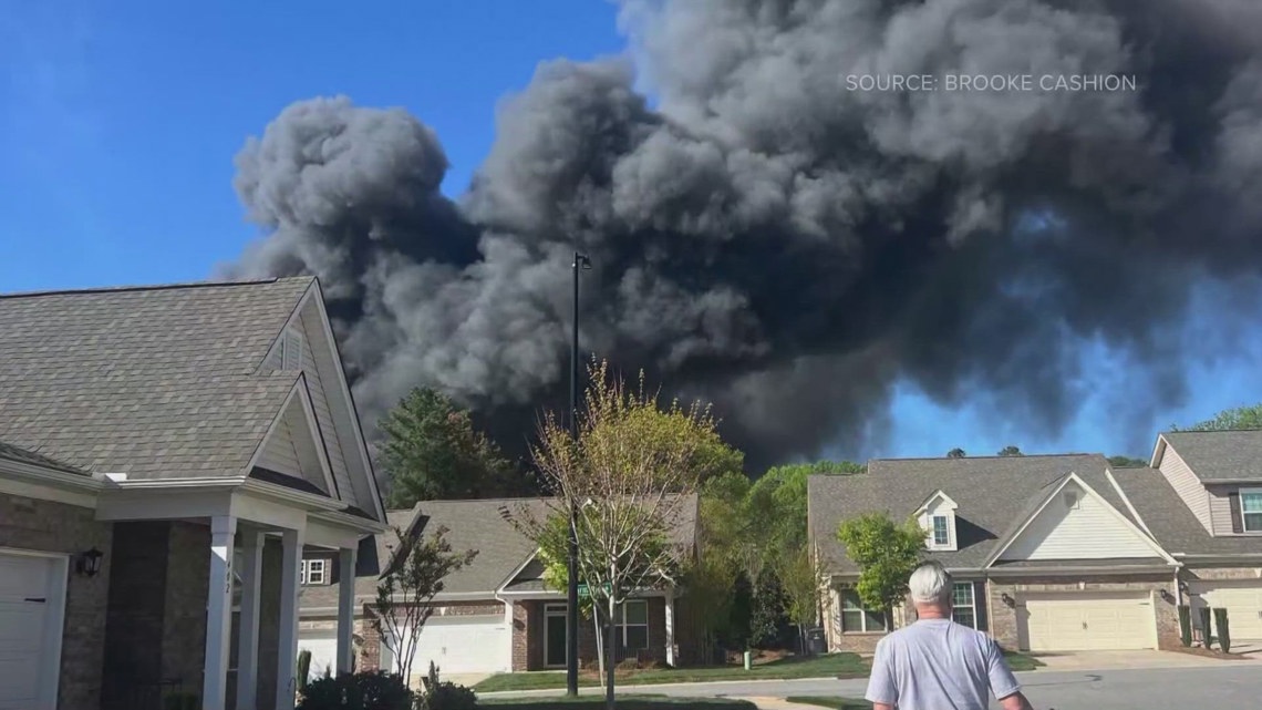 Kernersville residents witness metal scrap fire at Omnisource ...