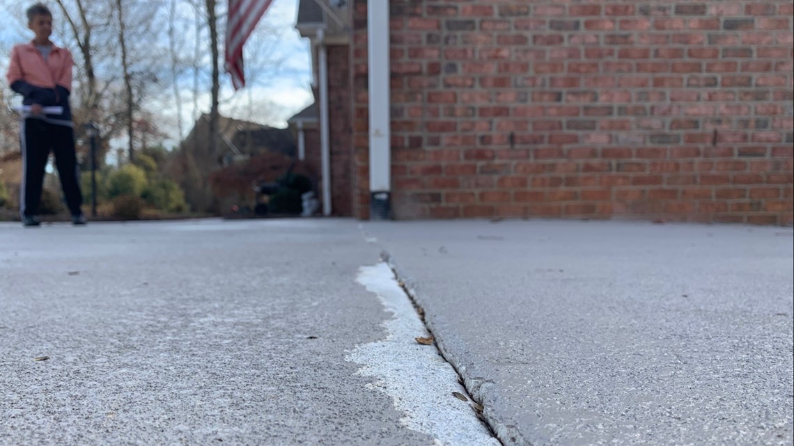 Driveway repair company fails to repair problems | wfmynews2.com