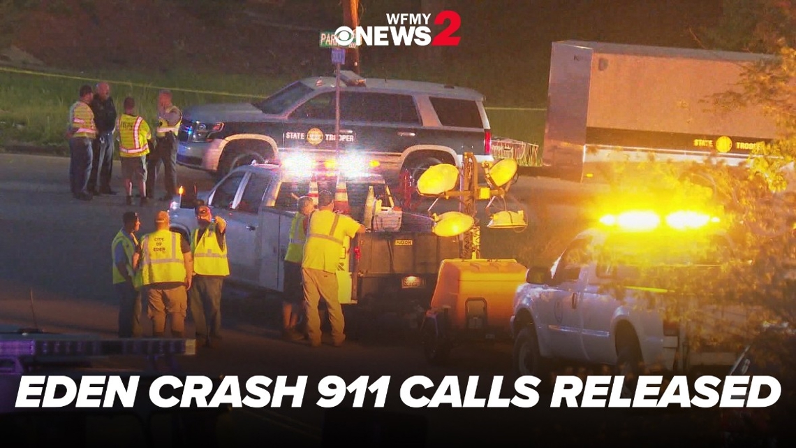 911 calls released from tragic Eden crash that killed four linemen ...