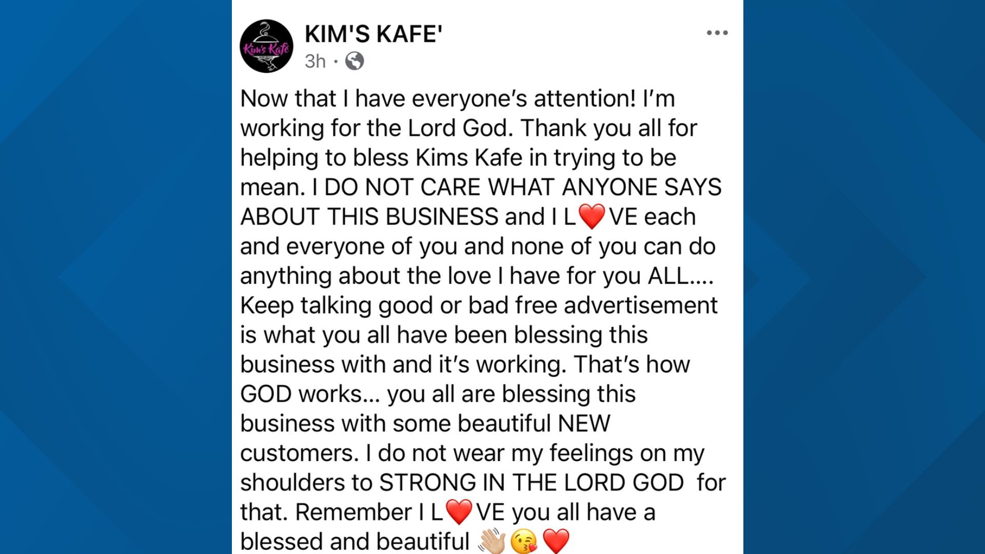 Triad restaurant owner speaks out after dress code causes uproar ...