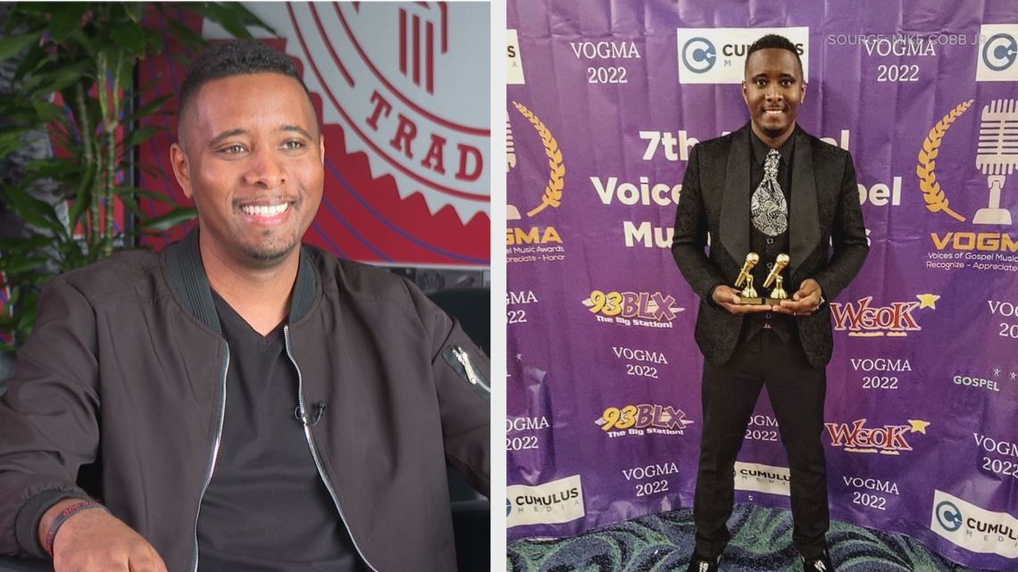 Mike Cobb Jr. sings national anthem at Men's ACC Championship | wfmynews2.com