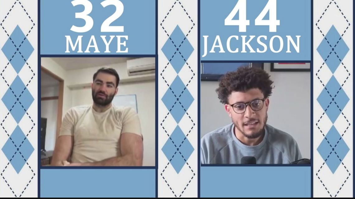 Luke Maye and Justin Jackson relive UNC's 2017 NCAA title journey ...