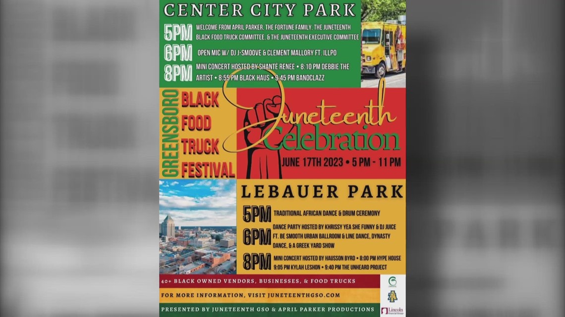 Juneteenth festivities to kick off in Greensboro | wfmynews2.com