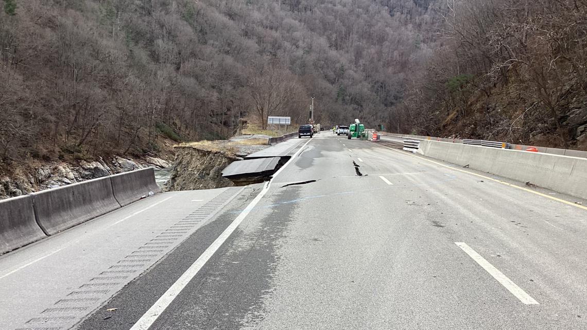 Helene damaged portion of I-40 set to reopen in just days | wfmynews2.com