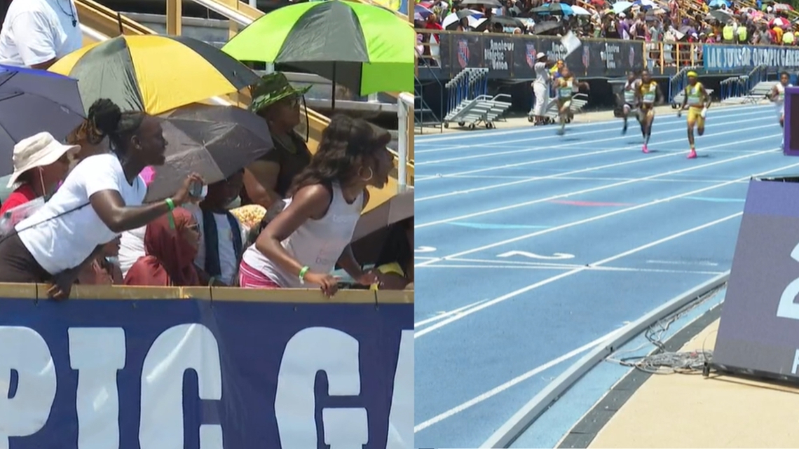 Families cheer on kids competing in AAU Junior Olympics | wfmynews2.com