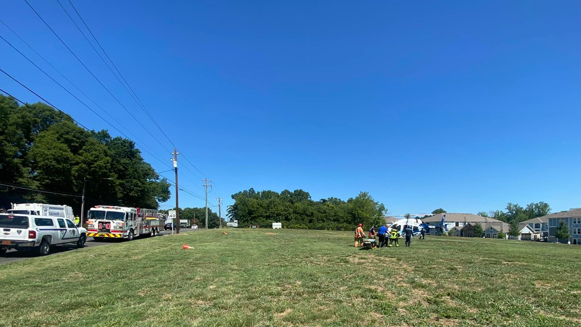 Graham motorcycle crash leaves one airlifted to hospital | wfmynews2.com