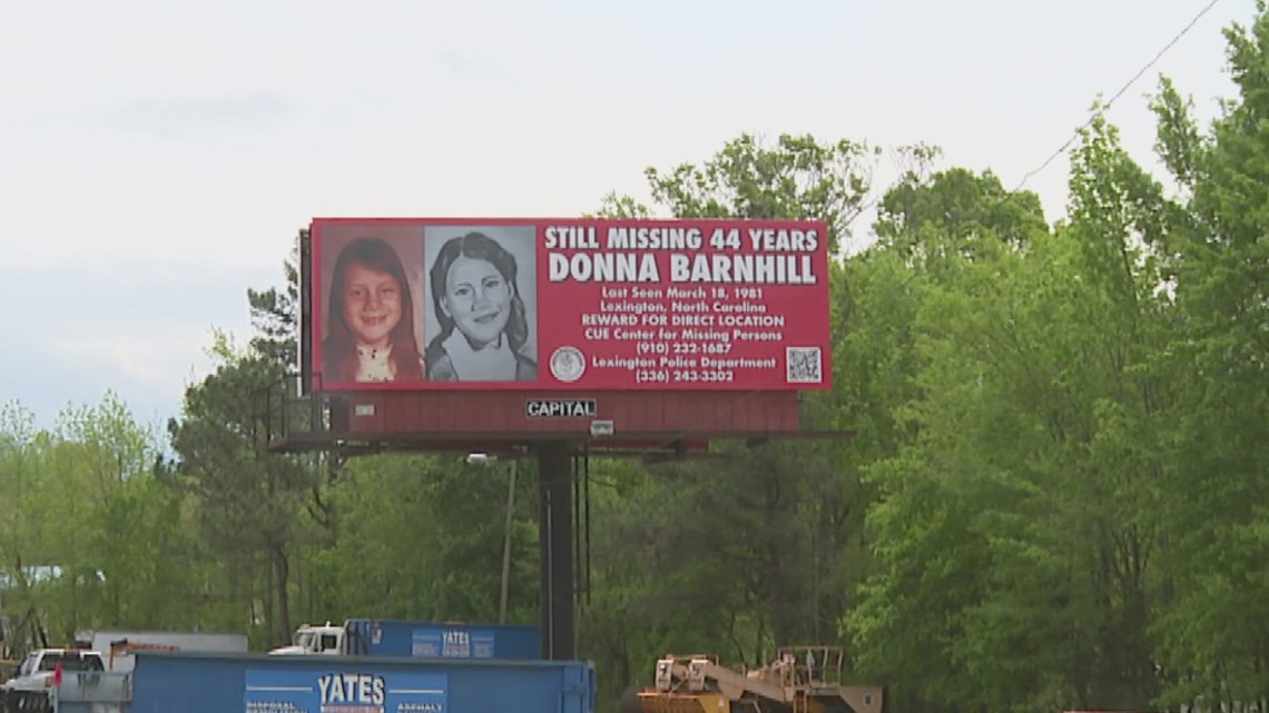 Donna Barnhill has been missing since 1981. This billboard could change ...