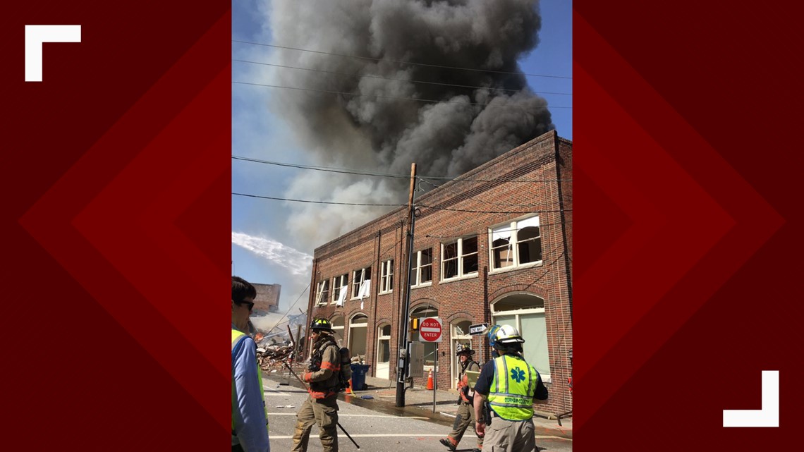 Explosion, Fire Kills One, Injures at least 15 people in downtown ...