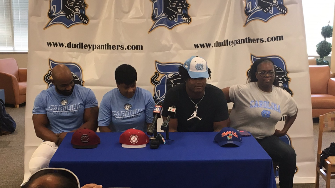 Dudley Football Star Myles Murphy Commits to UNC | wfmynews2.com