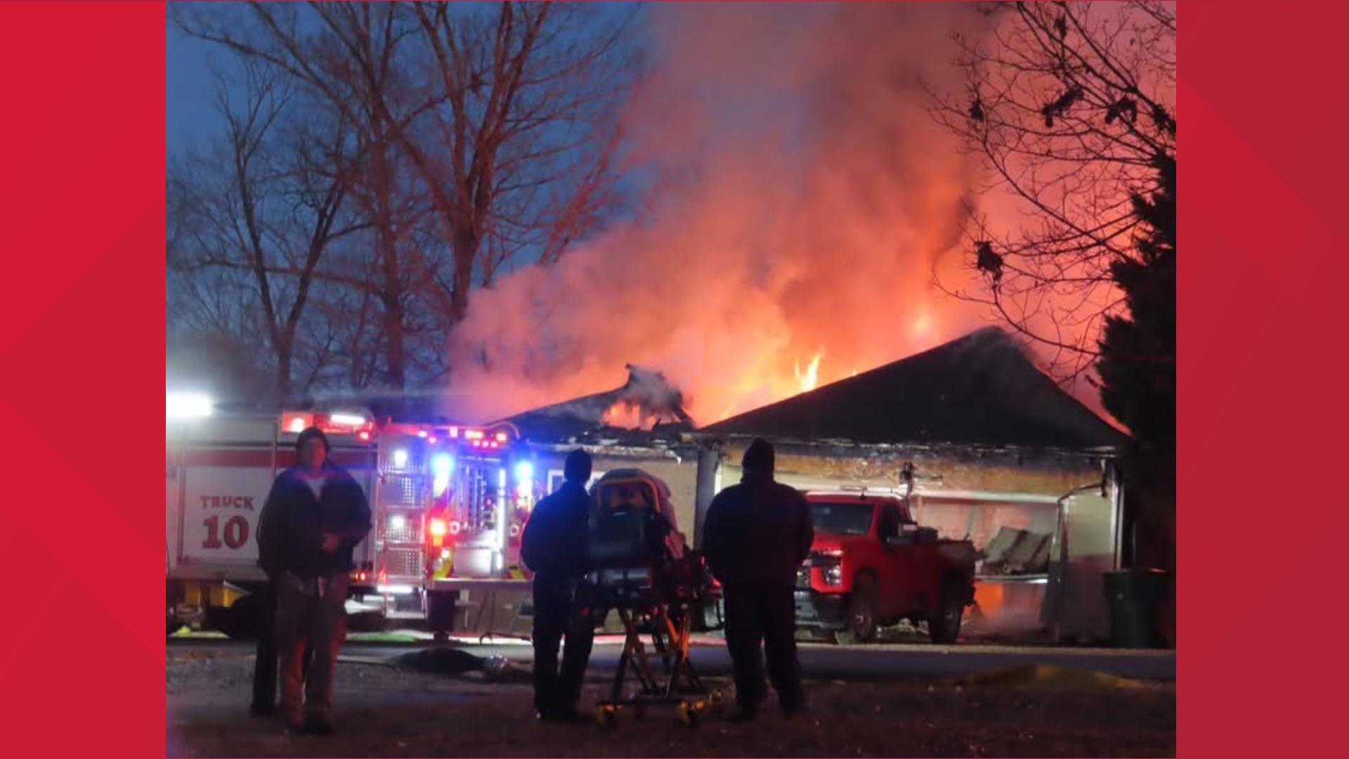 Neighbors save Graham woman from house fire; home declared total loss ...